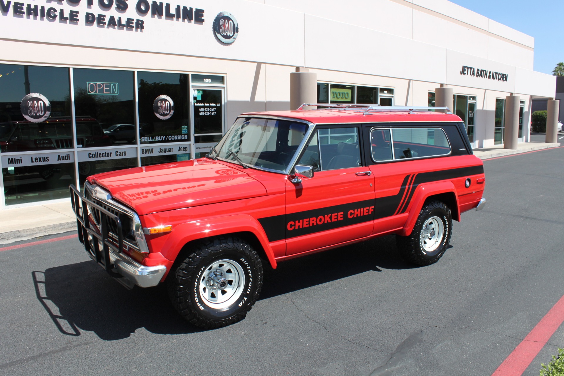 1983 Jeep Cherokee Chief 4WD Stock # P1224 for sale near Scottsdale, AZ ...