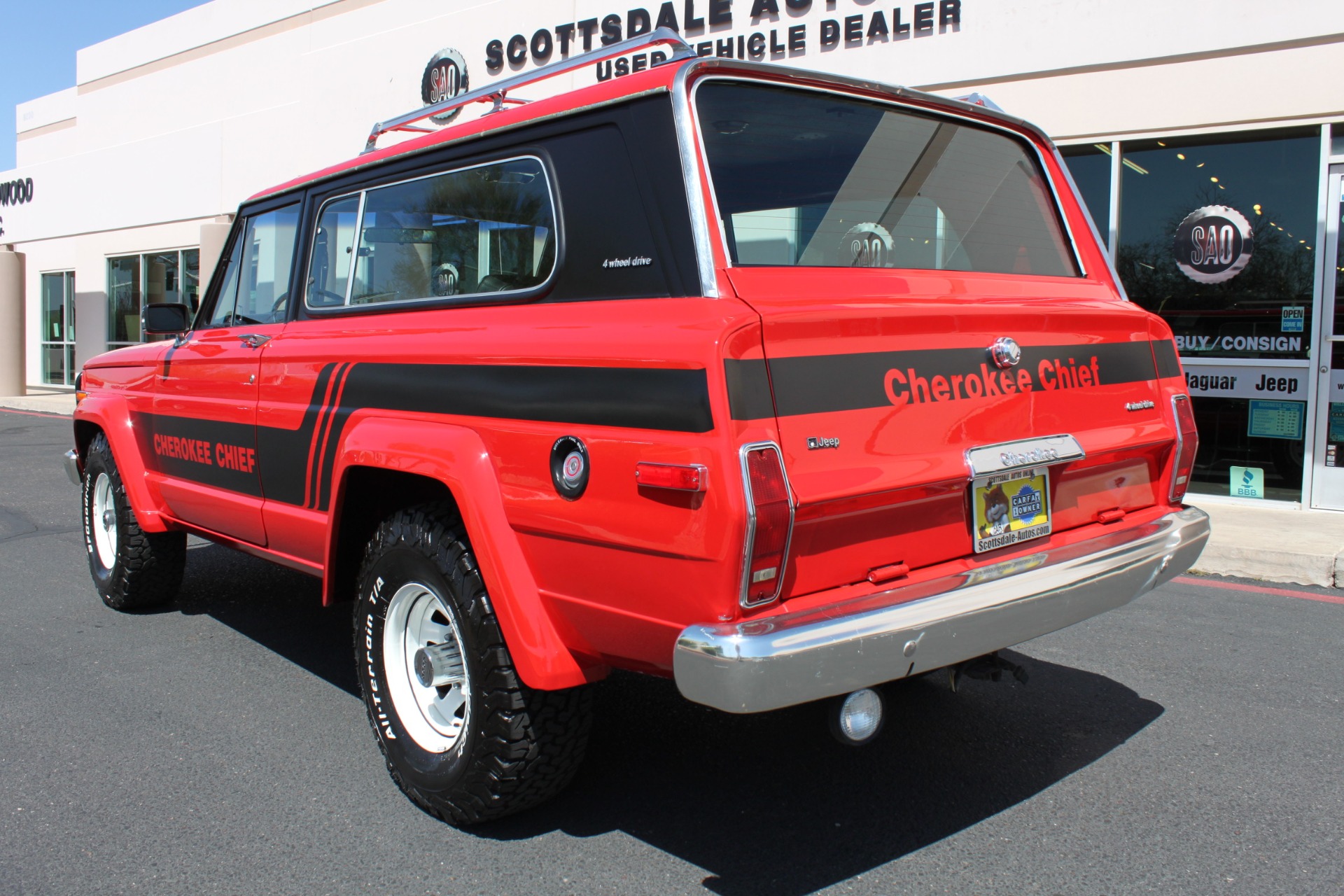 1983 Jeep Cherokee Chief 4WD Stock # P1224 for sale near Scottsdale, AZ ...